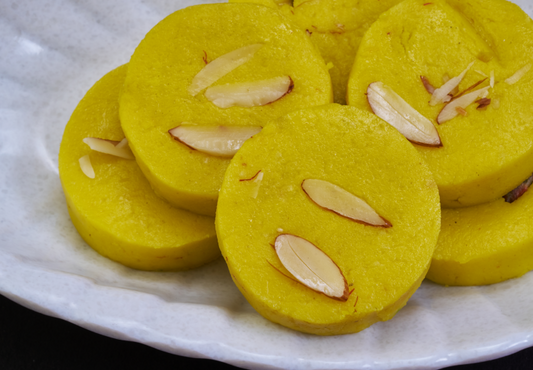 Murari Kesar Peda: A Royal Indian Delight with Saffron Essence