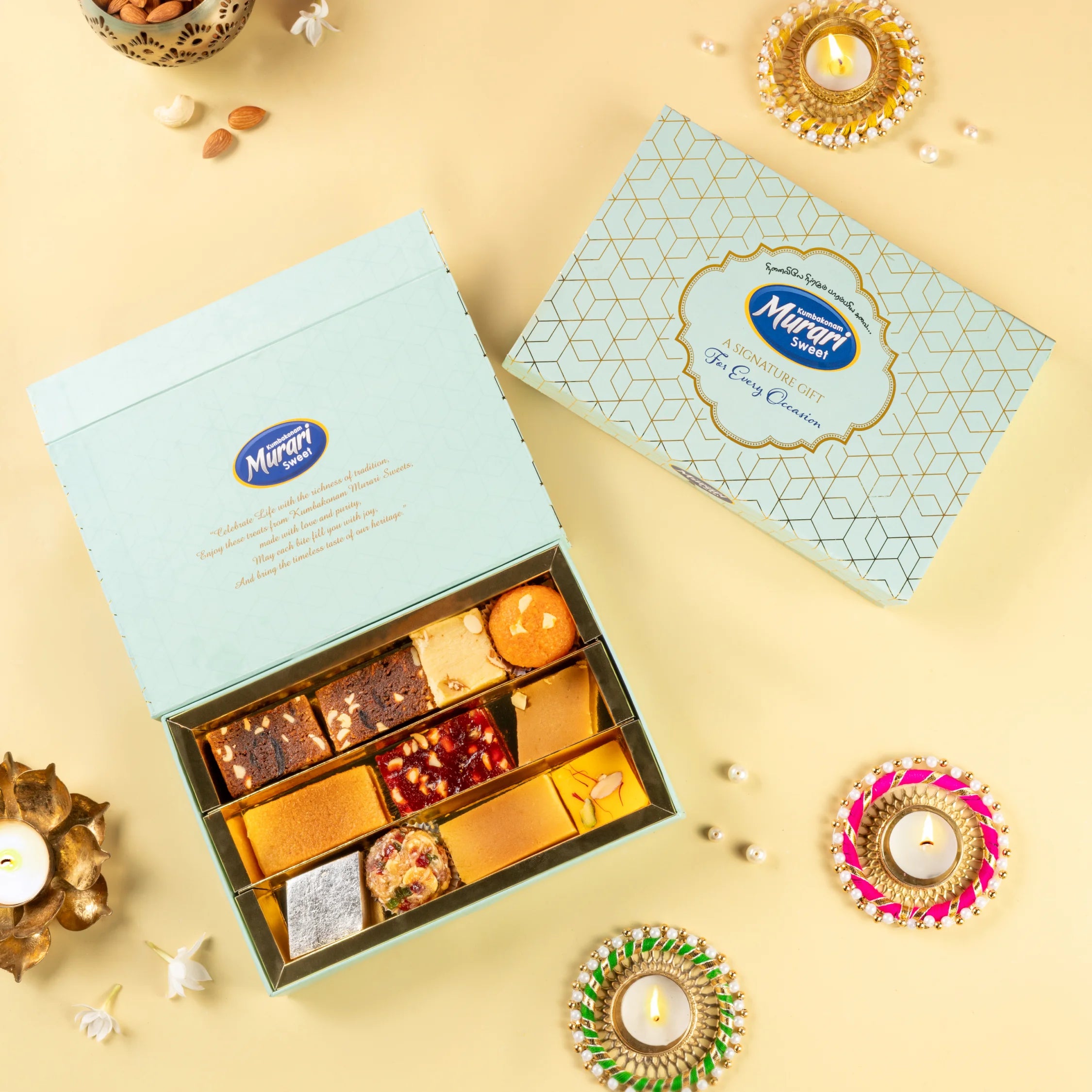 Deluxe Pack Exclusive Premium Sweets from Murari Sweets